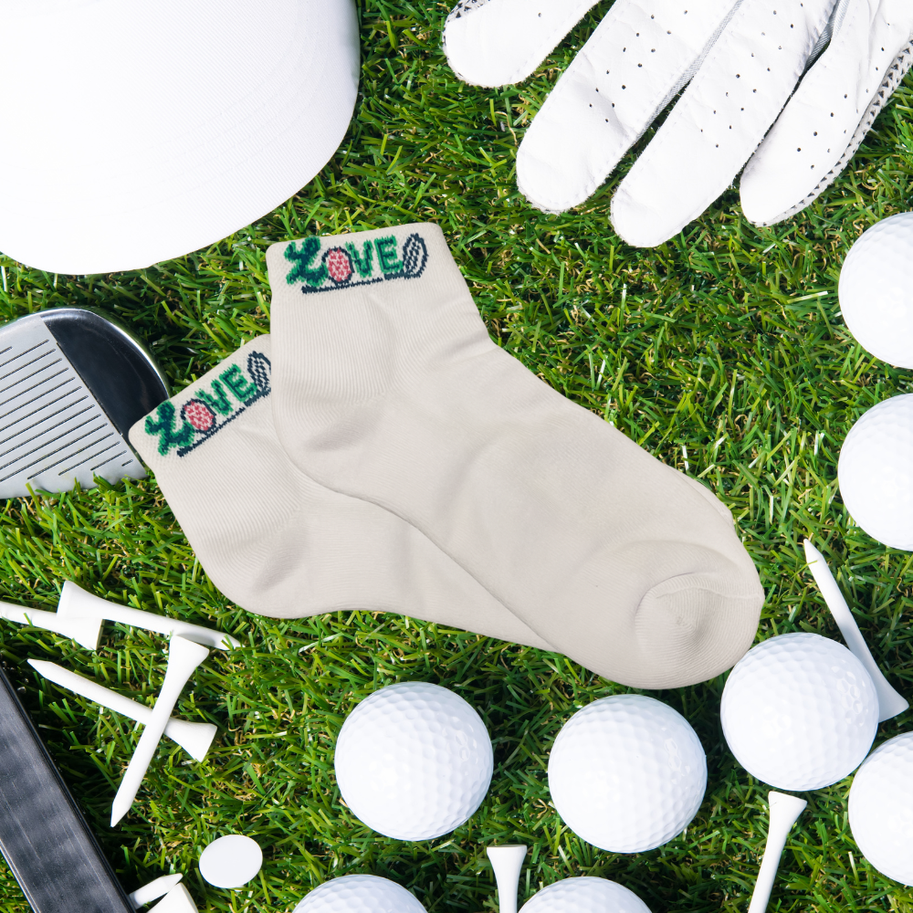 Golf Love Socks - Born to Rally