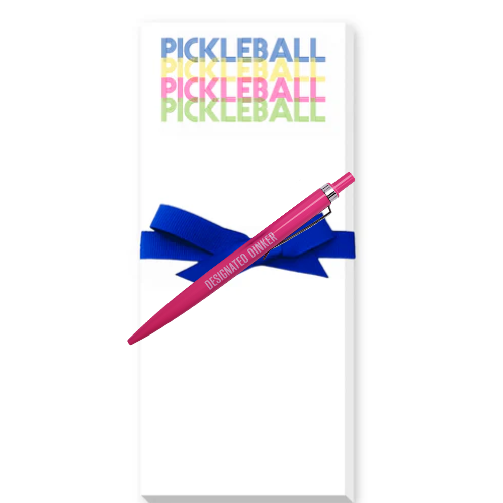 Things to Do After Pickleball Note & Pen Set