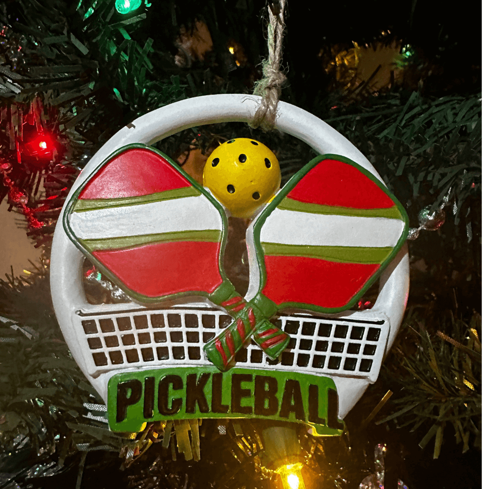 Pickleball Christmas Ornament - Christmas Gift | Born to Rally