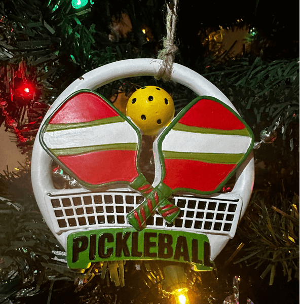 Pickleball Christmas Ornament - Christmas Gift | Born to Rally