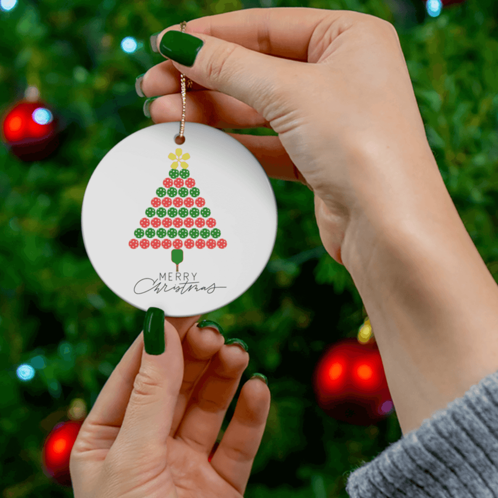 Pickleball Tree Ornament | Born to Rally