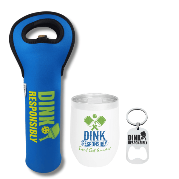 Dink Responsibly - Pickleball Gift Bundle | Born to Rally