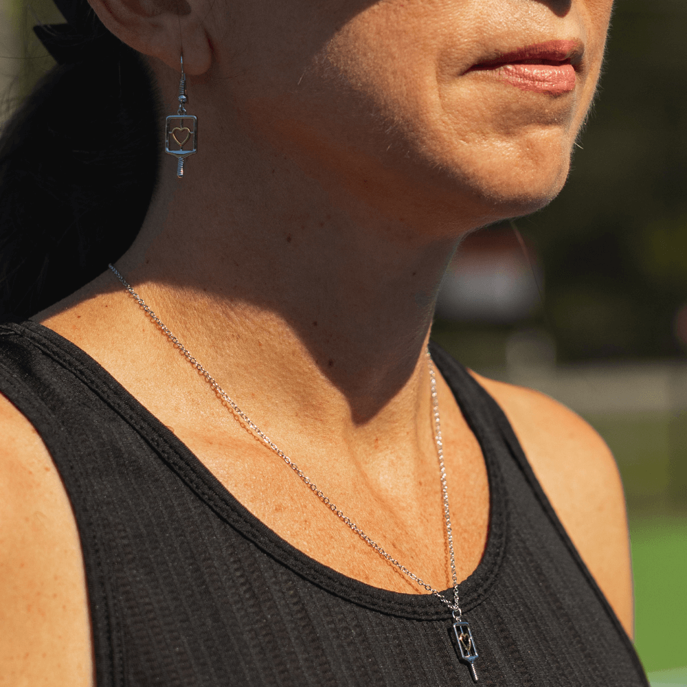 Pickleball Jewelry Set - Silver & Gold | Born to Rally
